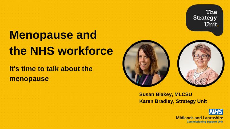 No more suffering in silence, we want to talk about the menopause | The Strategy Unit